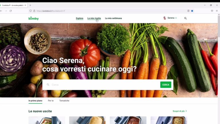 Facile e veloce: Trova ricette con l'inserimento degli ingredienti ...
